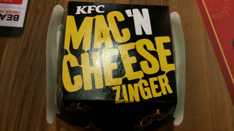 Mac ‘N Cheese Zinger Burger at KFC – The Journey & Destination