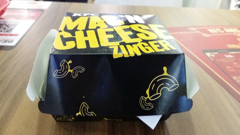 Mac ‘N Cheese Zinger Burger at KFC – The Journey & Destination