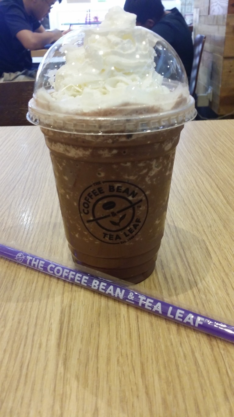 Dark Chocolate Ice Blended Drink at The Coffee Bean & Tea Leaf – The ...