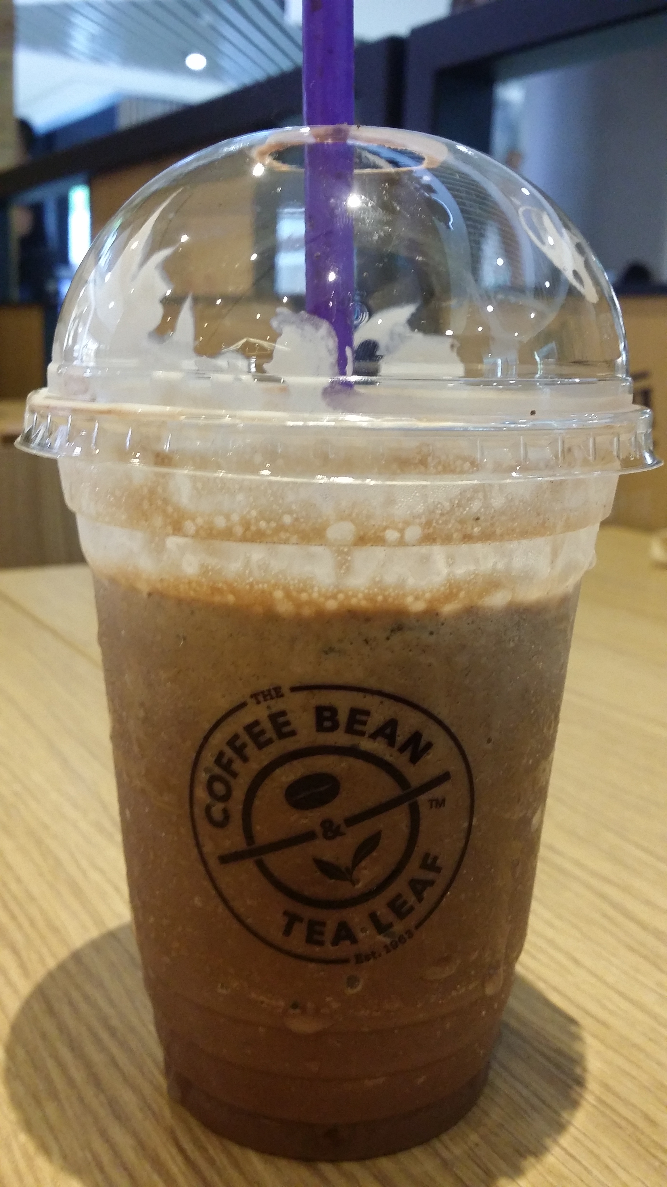 Chocolate Cookie Crumble Ice Blended Drink at The Coffee Bean & Tea ...
