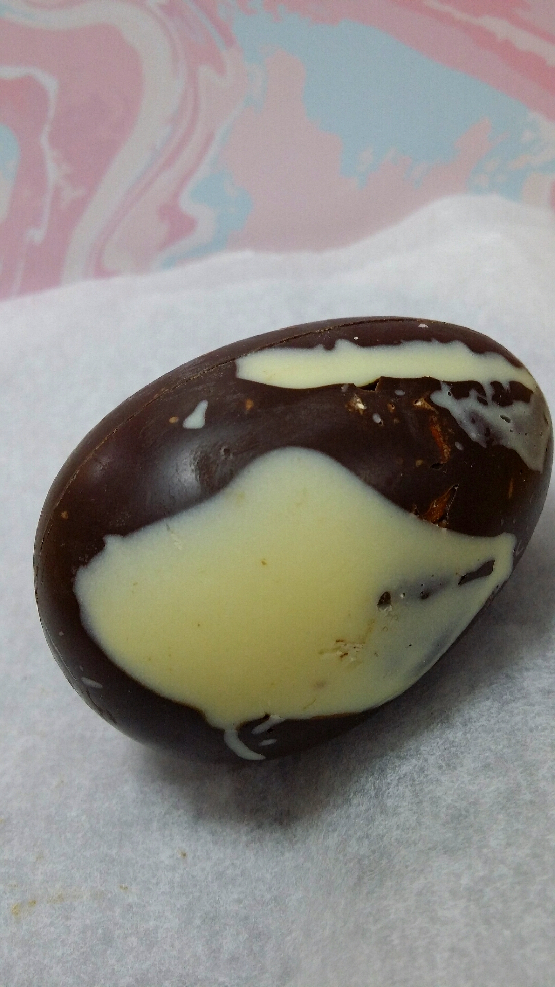 Almond, White Chocolate and Dark Chocolate Egg – The Journey & Destination