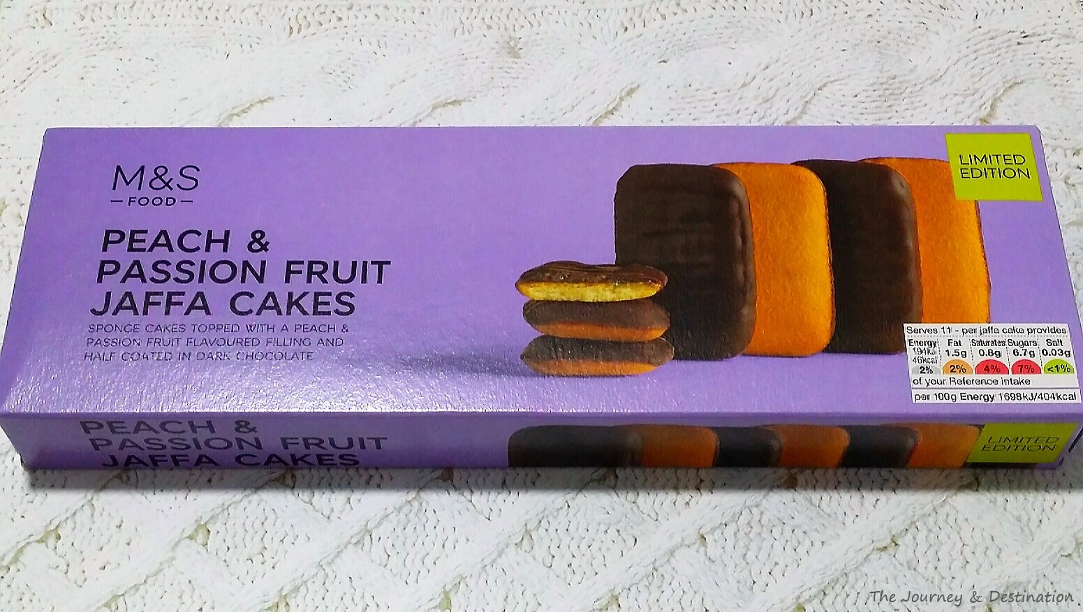 Peach and Passion Fruit Jaffa Cakes – The Journey & Destination