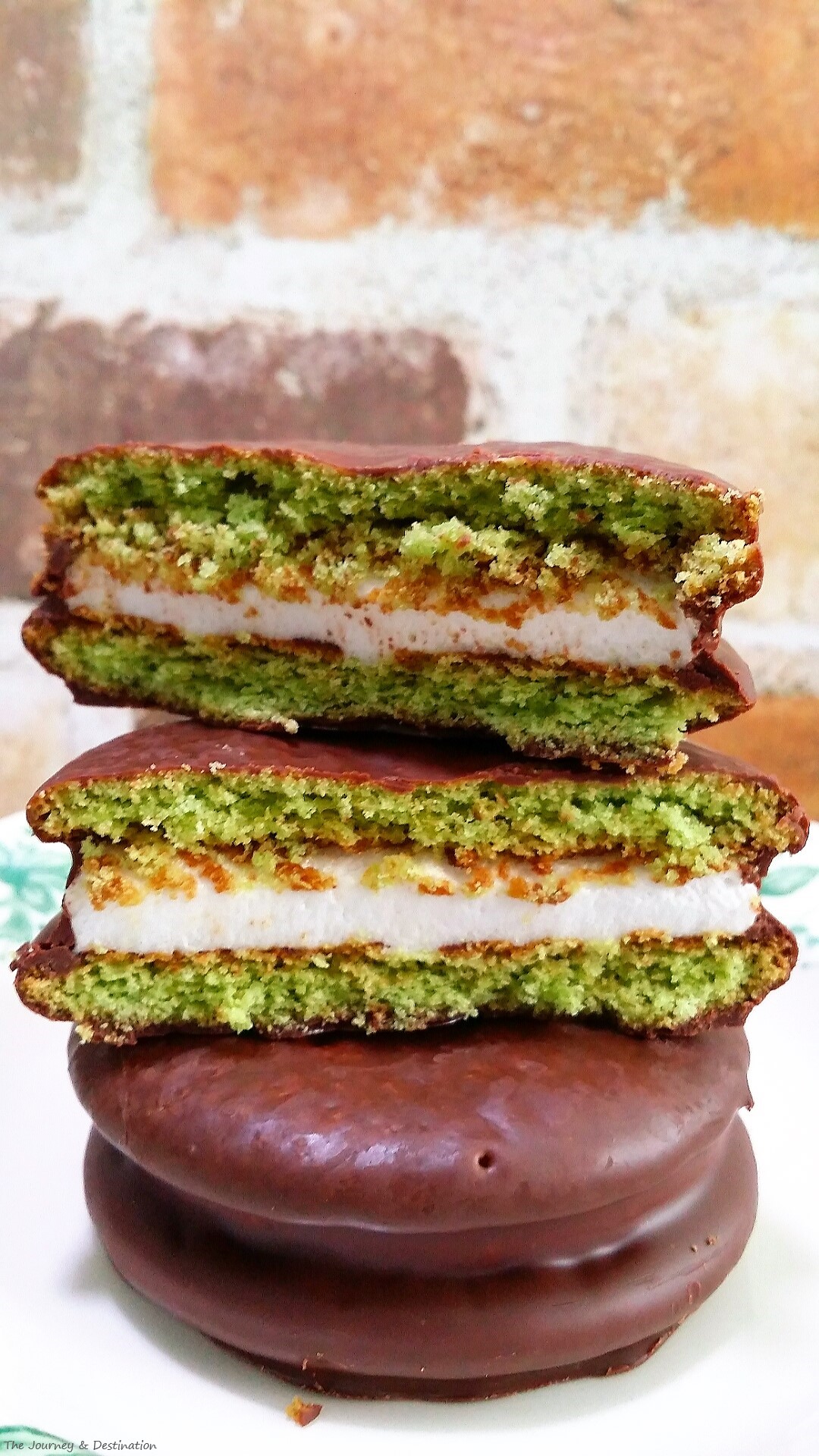 Matcha, Marshmallow and Chocolate Choco Pies – The Journey & Destination