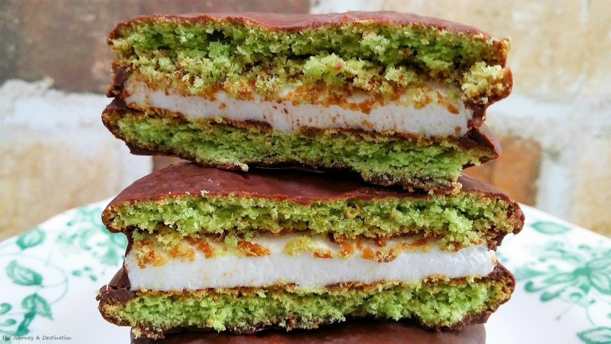 Matcha, Marshmallow and Chocolate Choco Pies – The Journey & Destination
