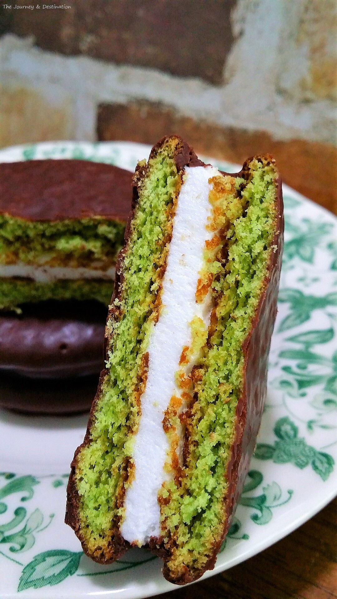 Matcha, Marshmallow and Chocolate Choco Pies – The Journey & Destination