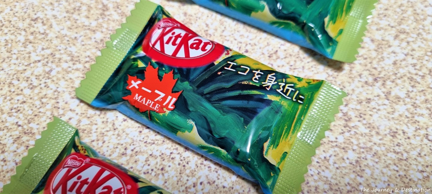 Maple and White Chocolate Kit Kat from Japan – The Journey & Destination